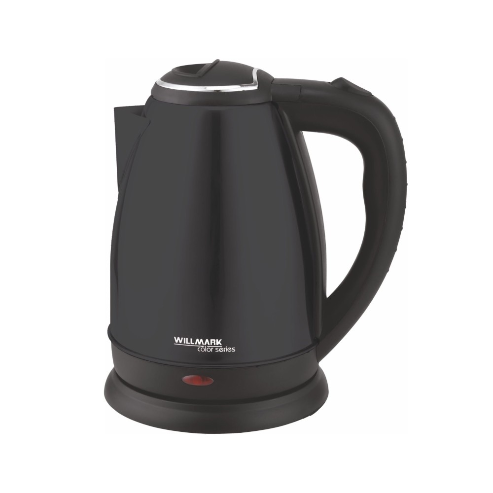 Электрический чайник Willmark WEK-1808SS черный купить в Донецке ДНР